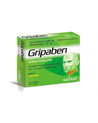 GRIPABEN - x 9 Caramelos